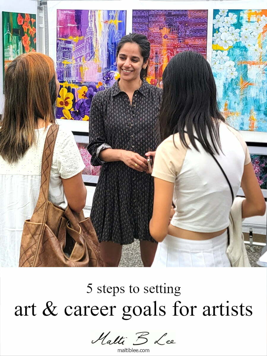 5 steps to effective goal setting for a successful artist career