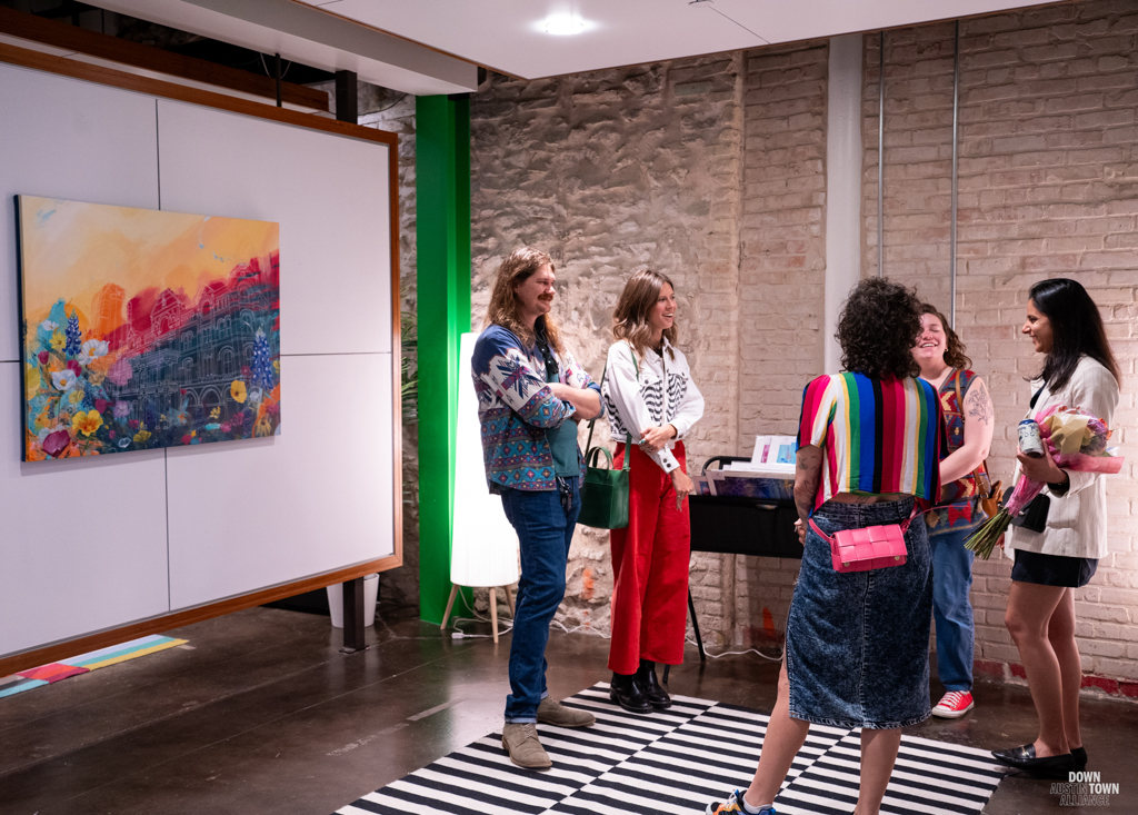 Austin-inspired Art: Highlights from the Opening of The Artist Residency